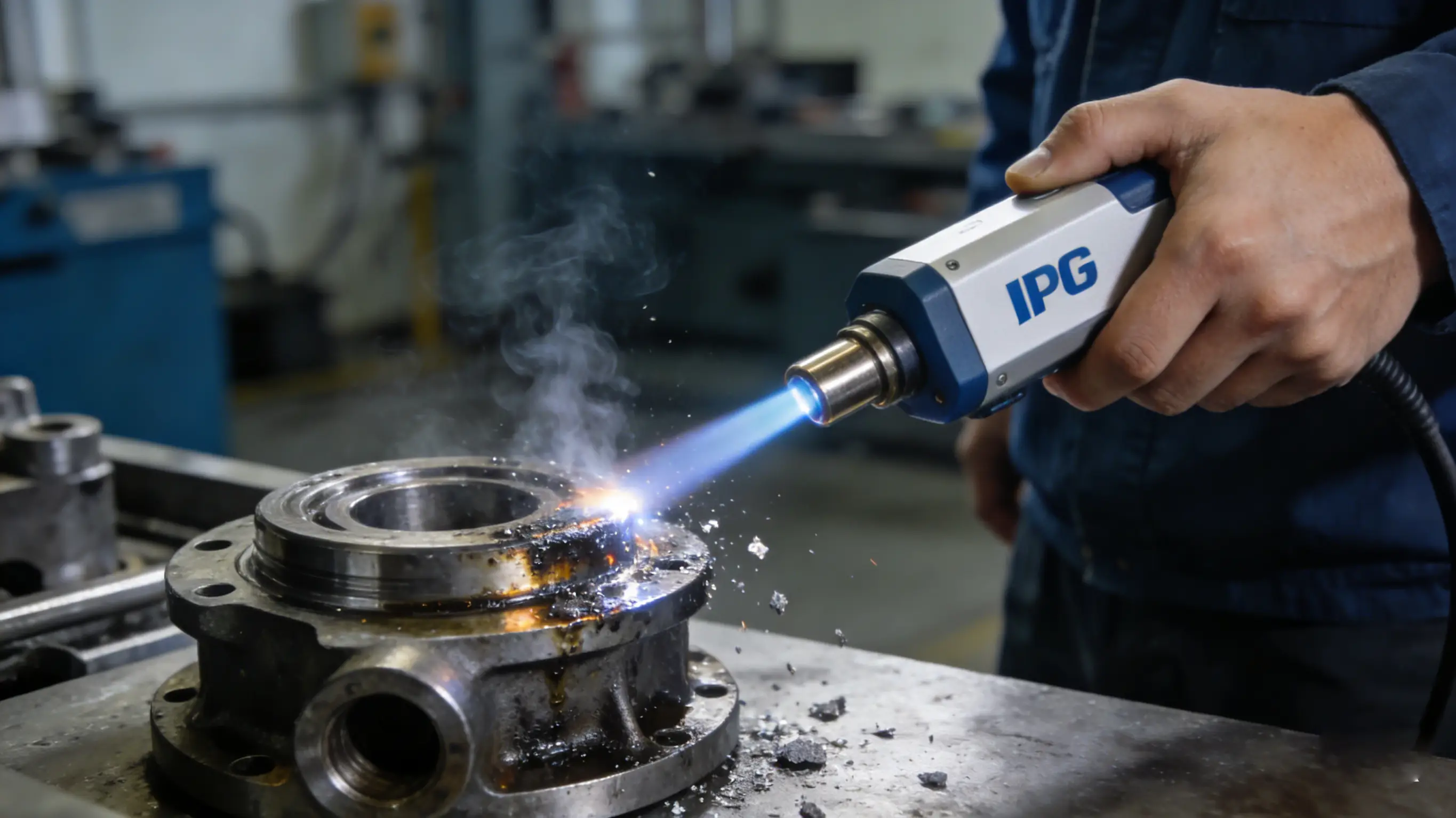 Ipg Pulsed Laser Cleaner: Best For Rust & Oil Removal - Laser MaxWave